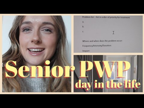 BEING A SENIOR PWP | day in the life as a Senior Psychological ...