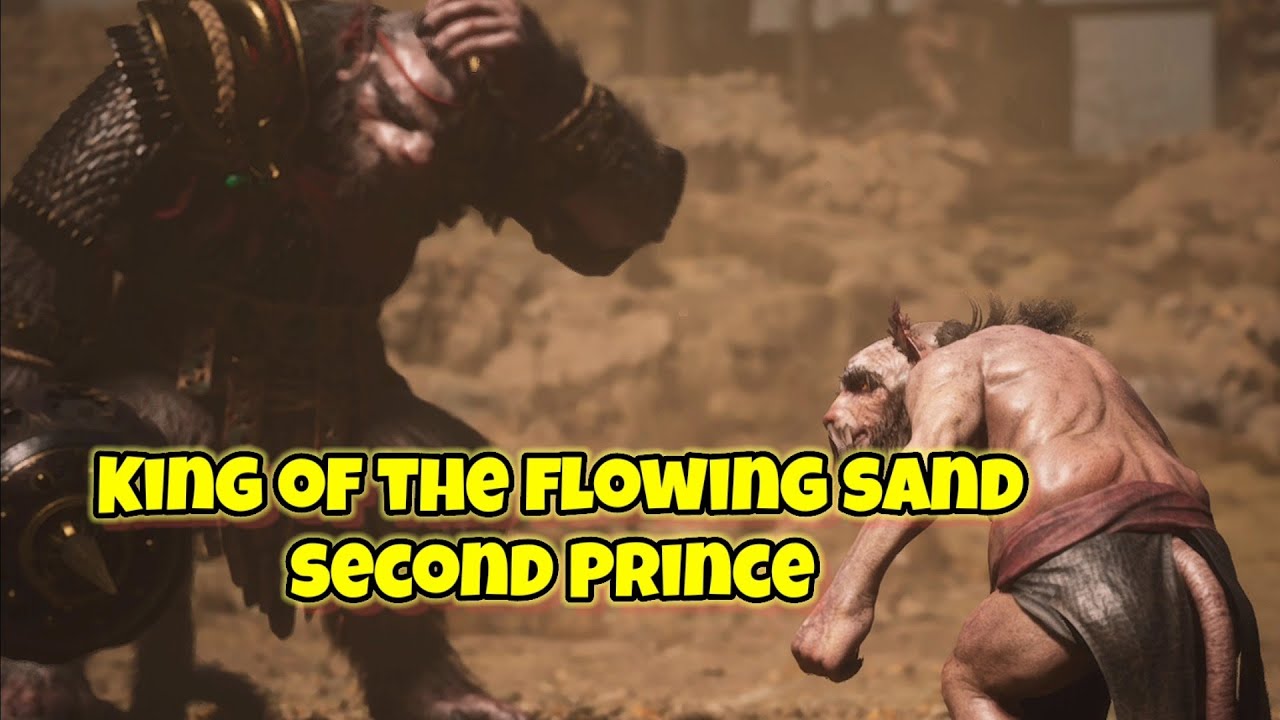 King Of The Flowing Sand & Second Prince Of The Flowing Sand Boss Fight ...
