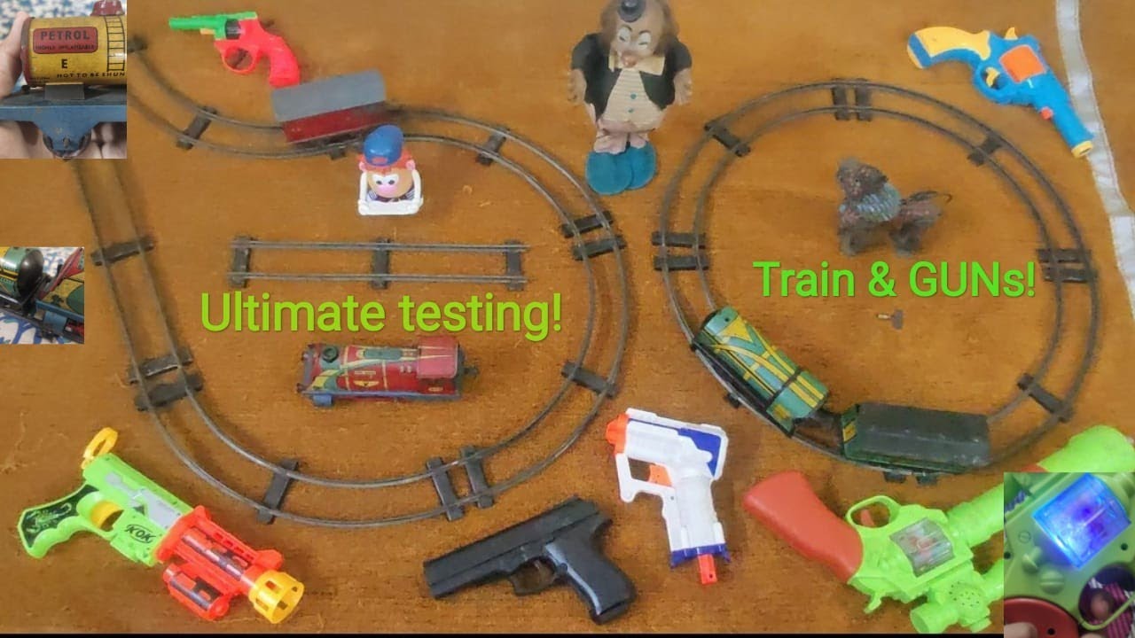 Train & guns TOY Legendary collection lot - Old classic Tin - Cowboy ...