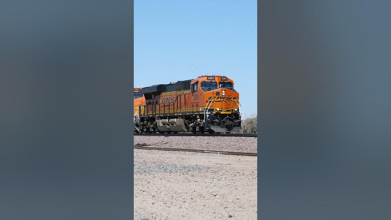 BNSF 3261 EB MP 737 NEEDLES SUB 9-5-2023 #railfan #railfaning #trains - YouTube