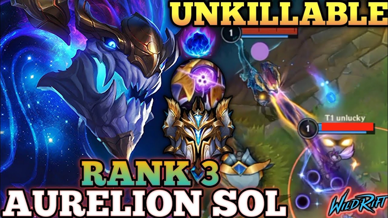 AURELION SOL 100% BURST DMG! UNKILLABLE MVP PLAY - TOP 3 GLOBAL ...