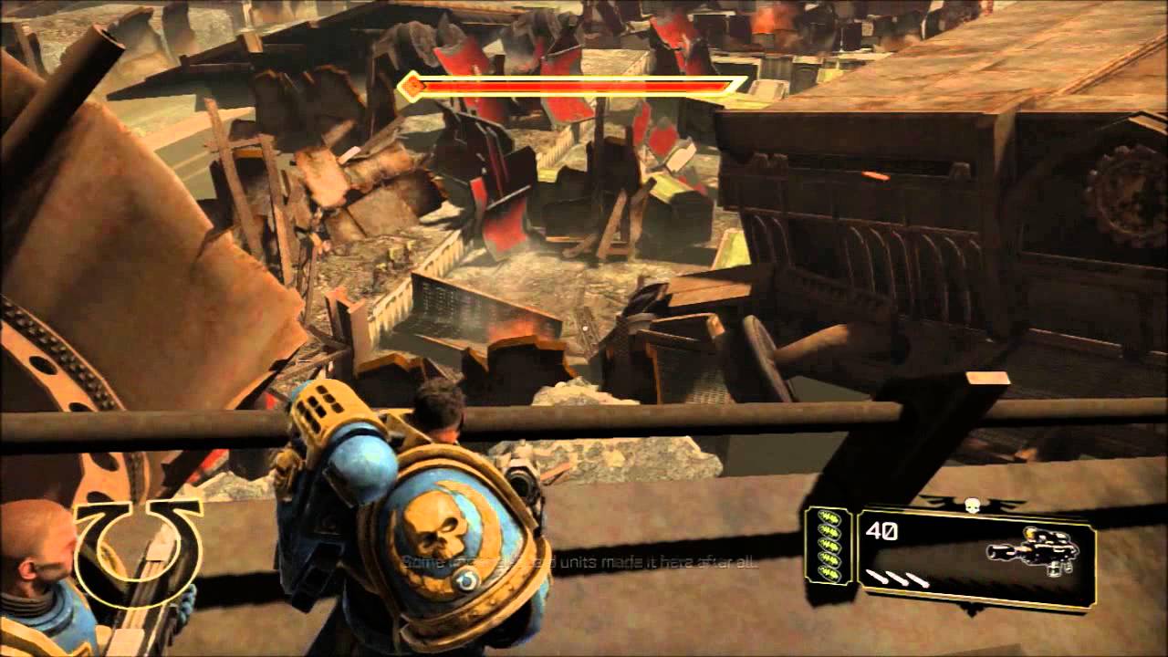 Warhammer 40K: Space Marine (Part 3: Trains, Planes, and Cranes) - YouTube