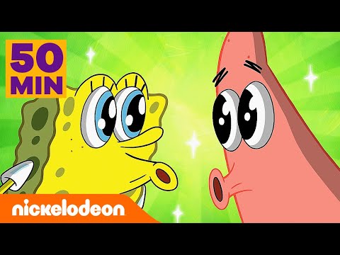 Bob l’éponge | 50 MINUTES de moments FLAMBANT NEUFS de Bob l'éponge ! | Nickelodeon France