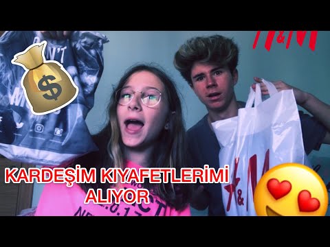 KARDEŞİM GİYSİLERİMİ SATIN ALIYOR!!