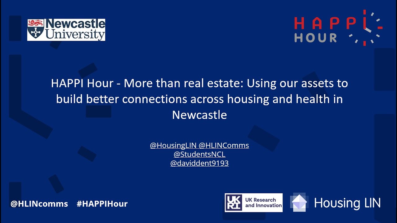 HAPPI Hour - Using our assets to build better connections across ...
