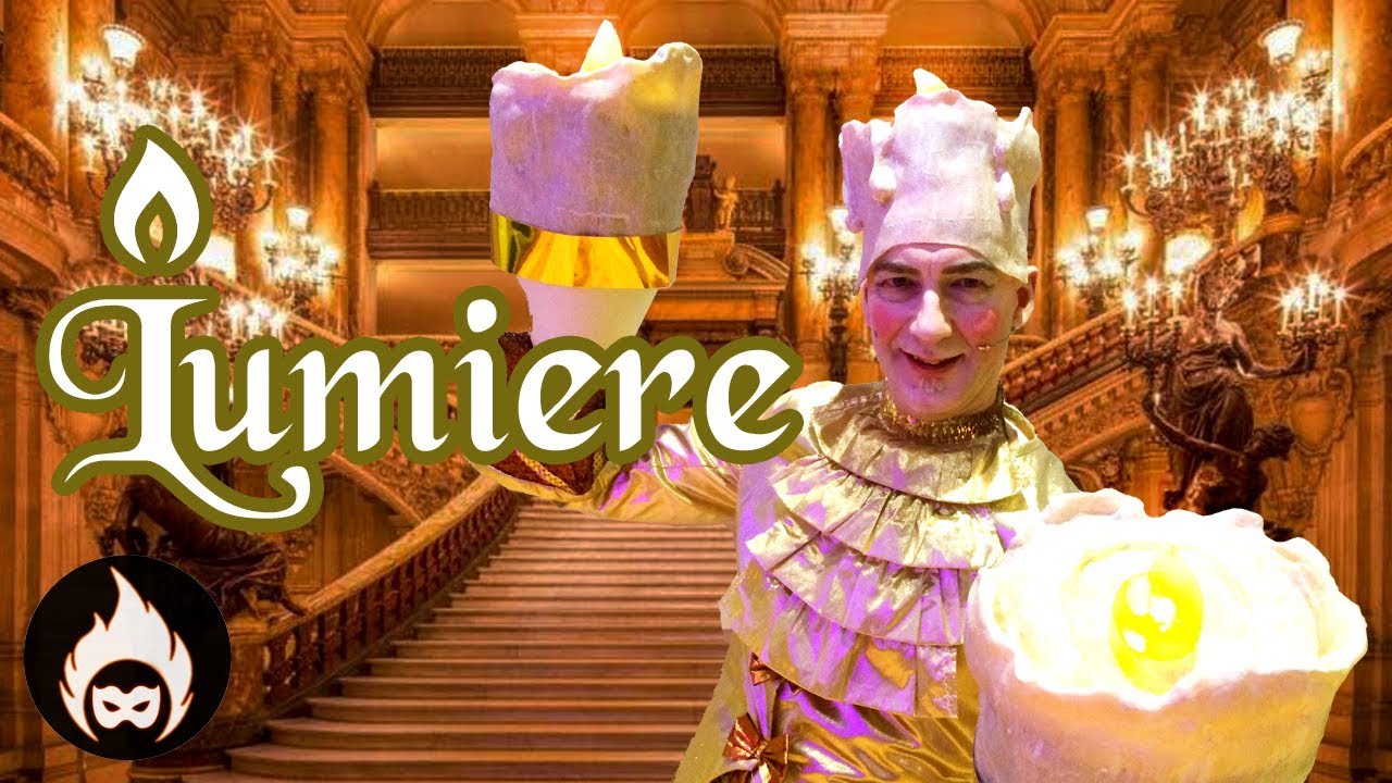 Making Lumiere Style Candle Hands - YouTube