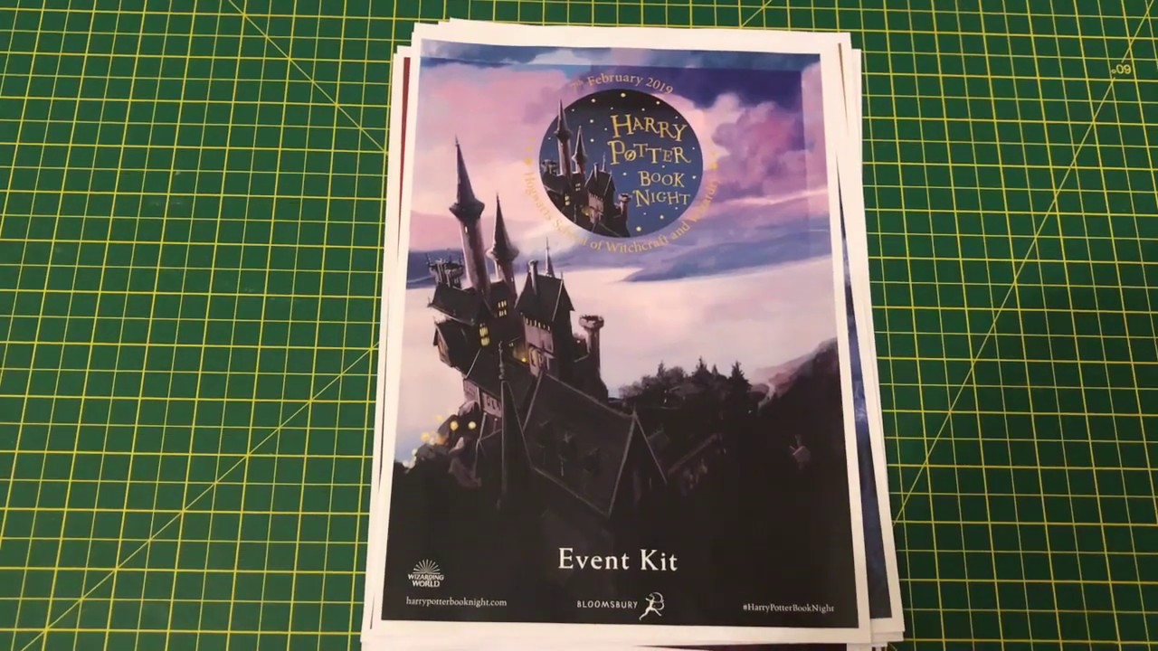 Digital Event Kit || Harry Potter Book Night 2019 - YouTube