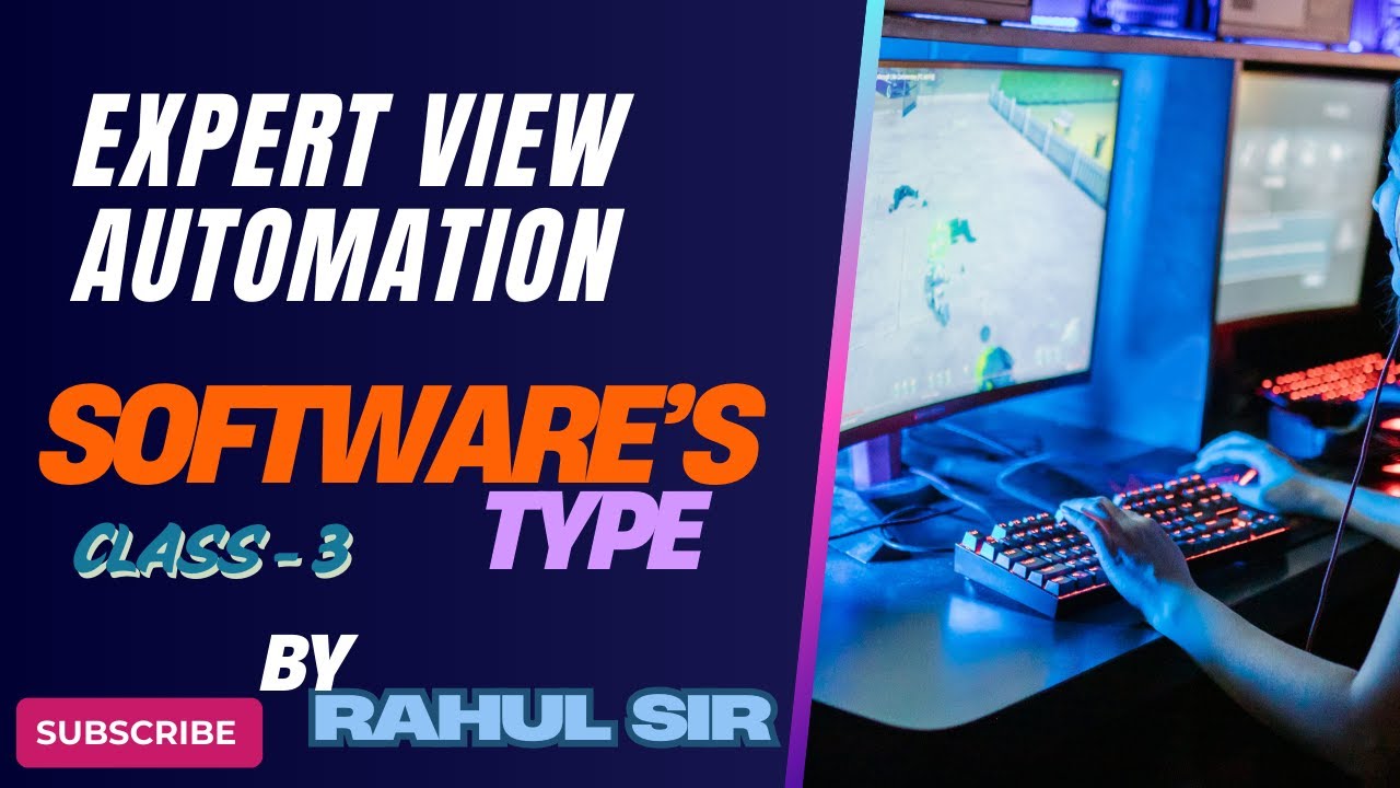 About Software's Basic Knowledge Class -- 3 By Rahul Sir #Full Stock ...