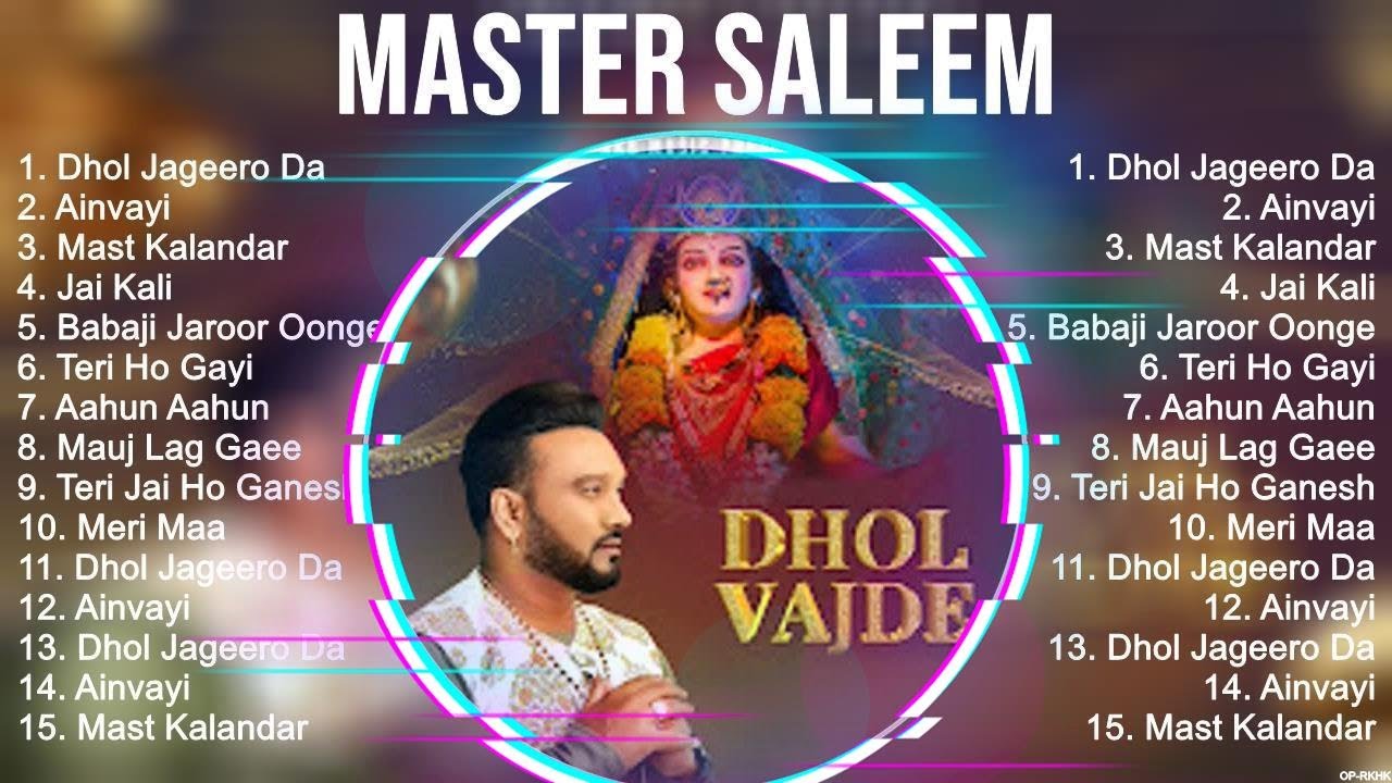 Master Saleem Greatest Hits ~ The Best Of Master Saleem ~ Indian songs ...