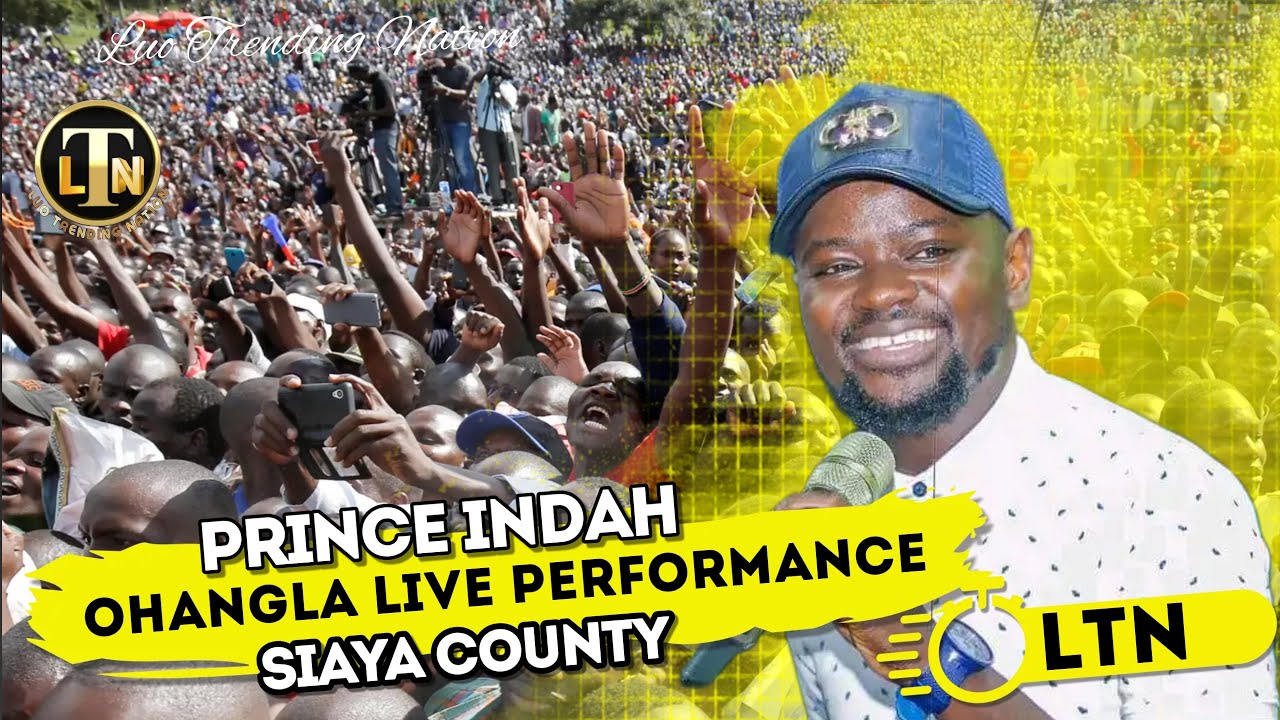 PRINCE INDAH LIVE IN SIAYA - YouTube