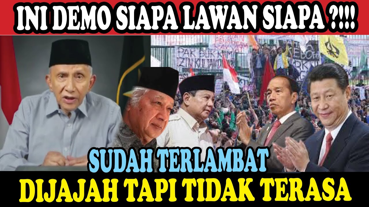 DEMO DPR NON STOP, RAKYAT BINGUNG SIAPA LAWAN SIAPA?!!! - YouTube