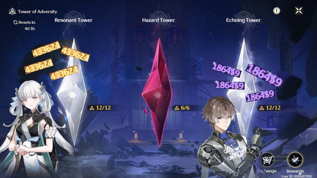 Tower of Adversity(Xingli Yao) 30 Star | Xingli Yao S0R1,Jinhsi S1R1 ...