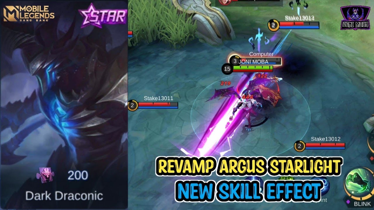 REVAMP ARGUS SKIN STARLIGHT - NEW MODEL & NEW SKILL EFFECT GAMEPLAY ...
