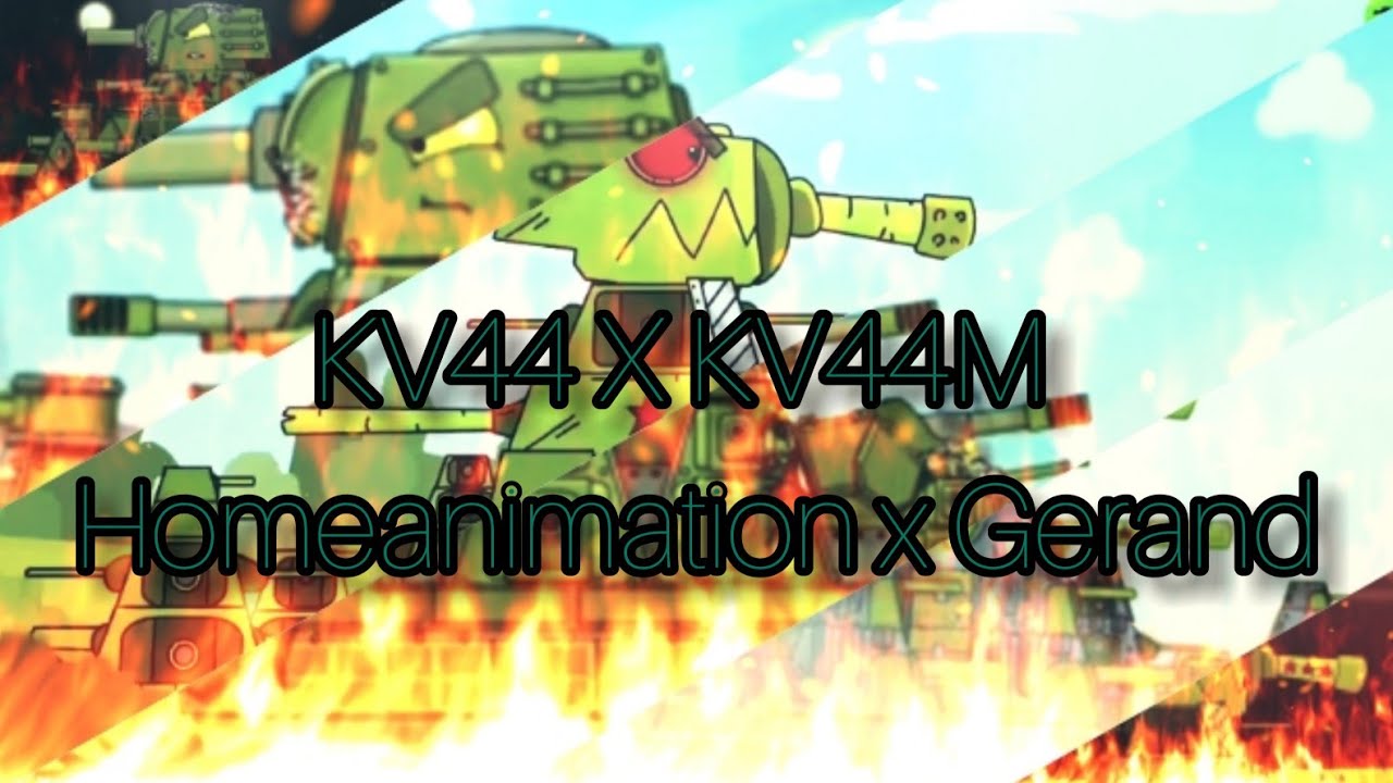 Kv44 x Kv44M (Homeanimation x Gerand) Radioactive x Light Em Up - YouTube