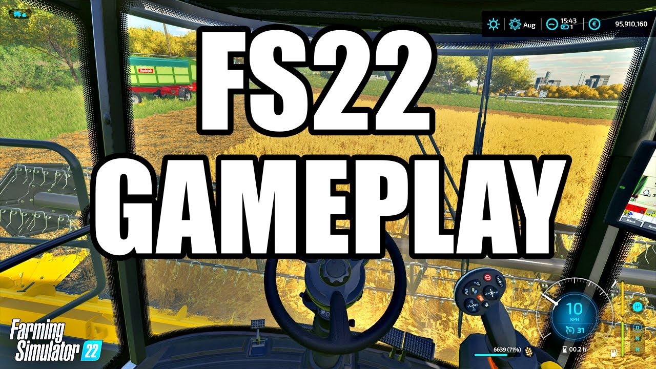FS22 GAMEPLAY. Premiera - Sceny z gry. NOWOŚĆ - YouTube