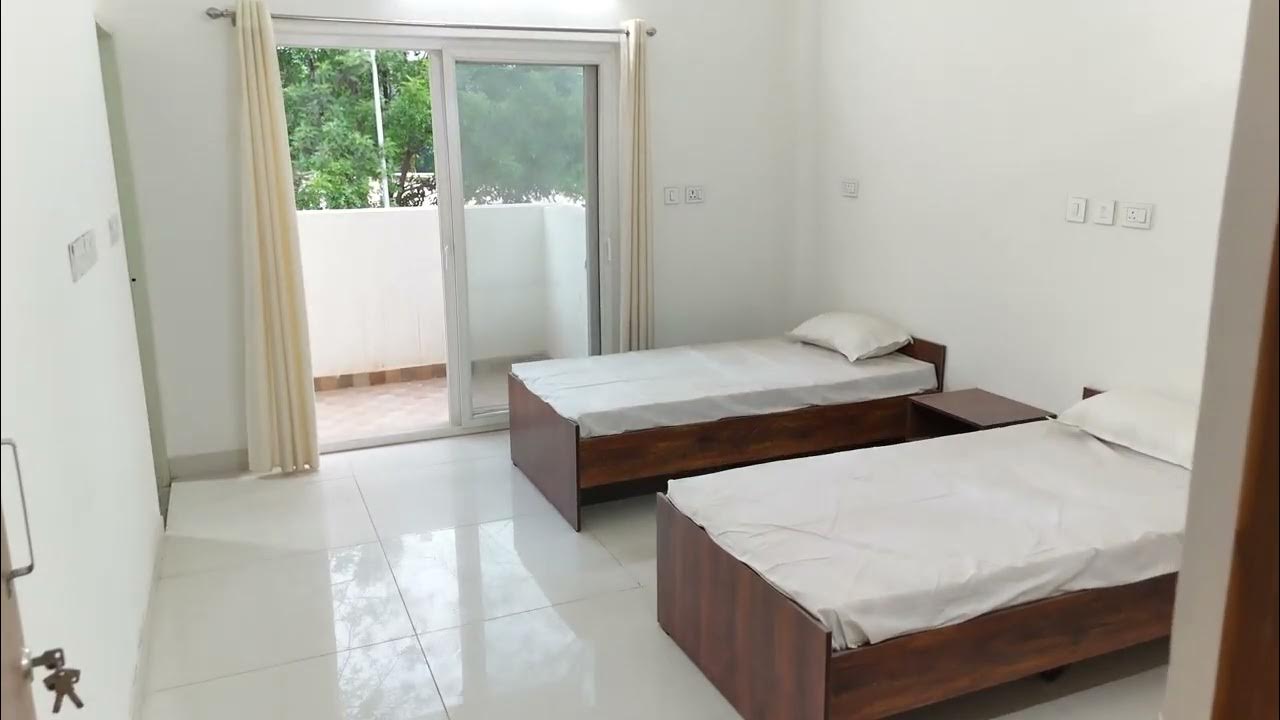Mens hostel Guest house G+3 40 Rooms IISC - YouTube