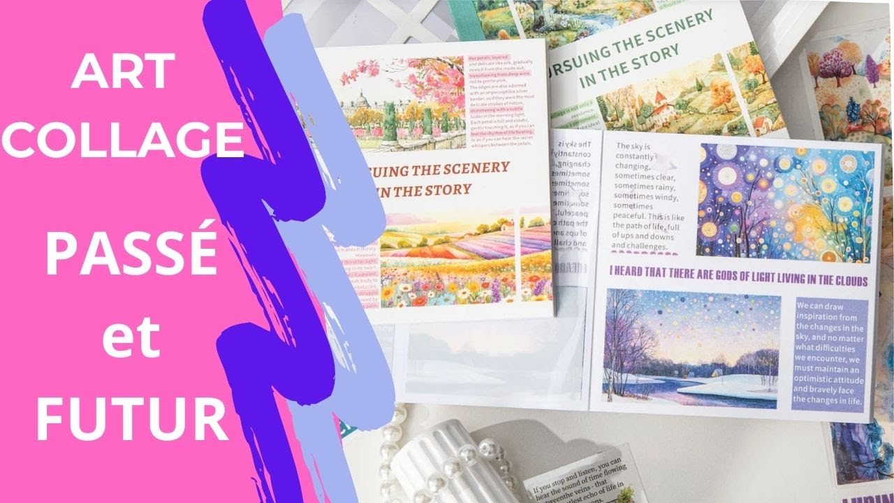 ART COLLAGE LE RETOUR et NOUVEAUTES - YouTube
