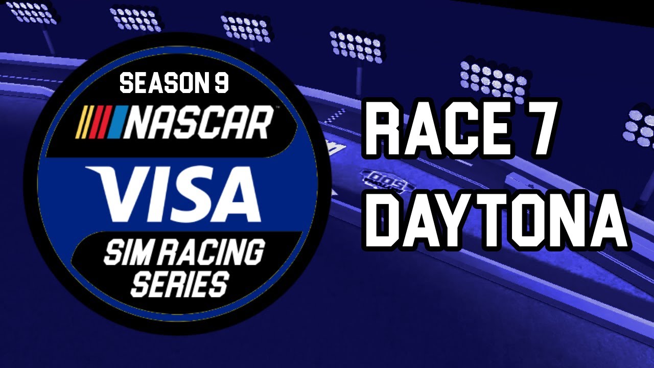 ROBLOX NASCAR Visa Sim Racing Series Season 9 Race 7 @ Daytona - YouTube