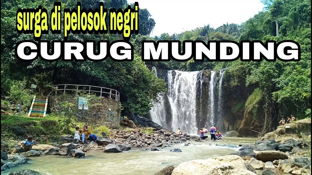CURUG MUNDING || GUNUNG KENCANA LEBAK BANTEN - YouTube