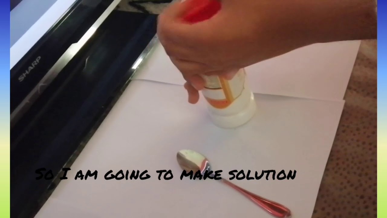 How you can make solution - YouTube