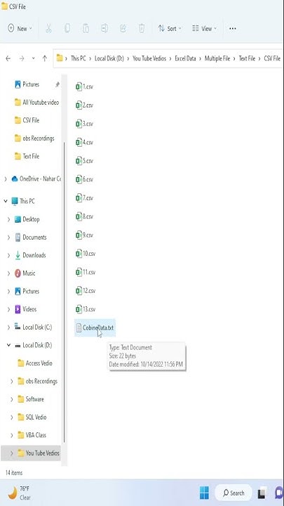 How to combine multiple csv or text using Batch File | CSV | Batch File | #shorts #shortvideo ...