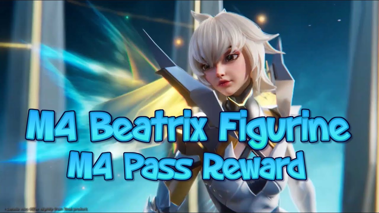 M4 Beatrix Figurine - M4 Pass Reward - Mobile Legends- Bang Bang - YouTube