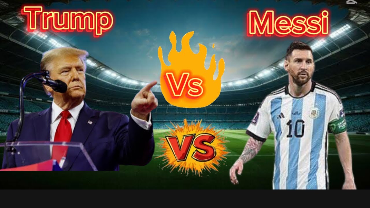 Messi Vs Donald Trump - YouTube