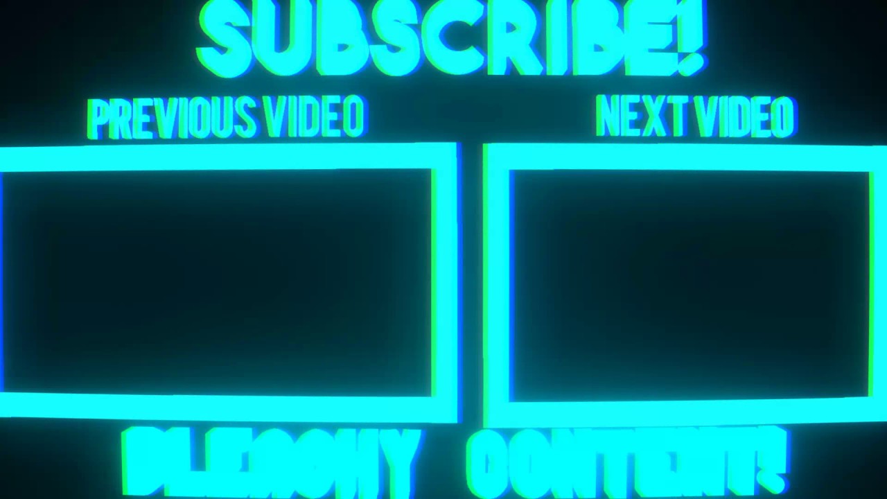 My New Outro! - YouTube