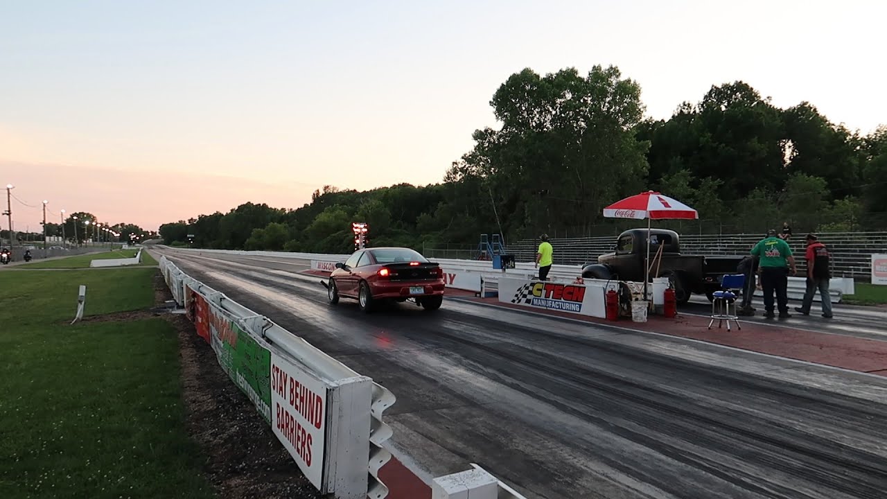 Grannies LS Swapped RWD Chevy Cavalier Goes Drag Racing !!! - YouTube
