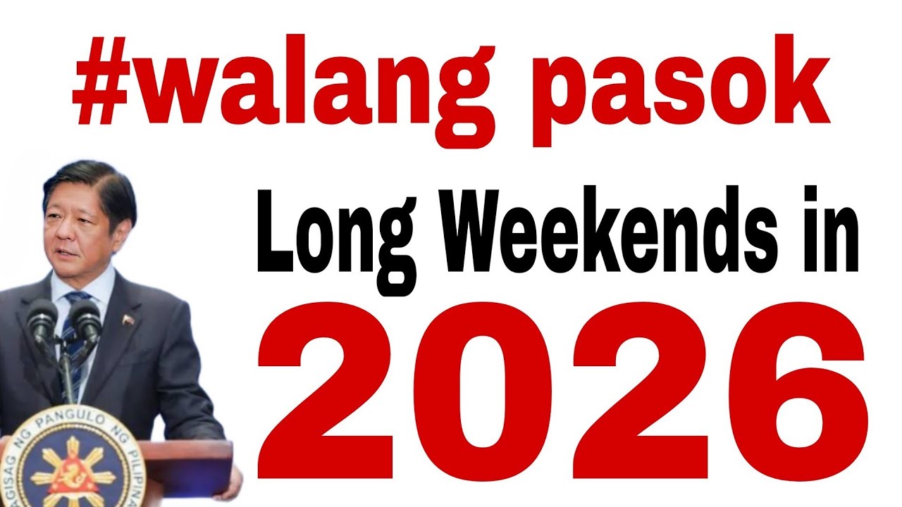 Long Weekends in Year 2026 - YouTube