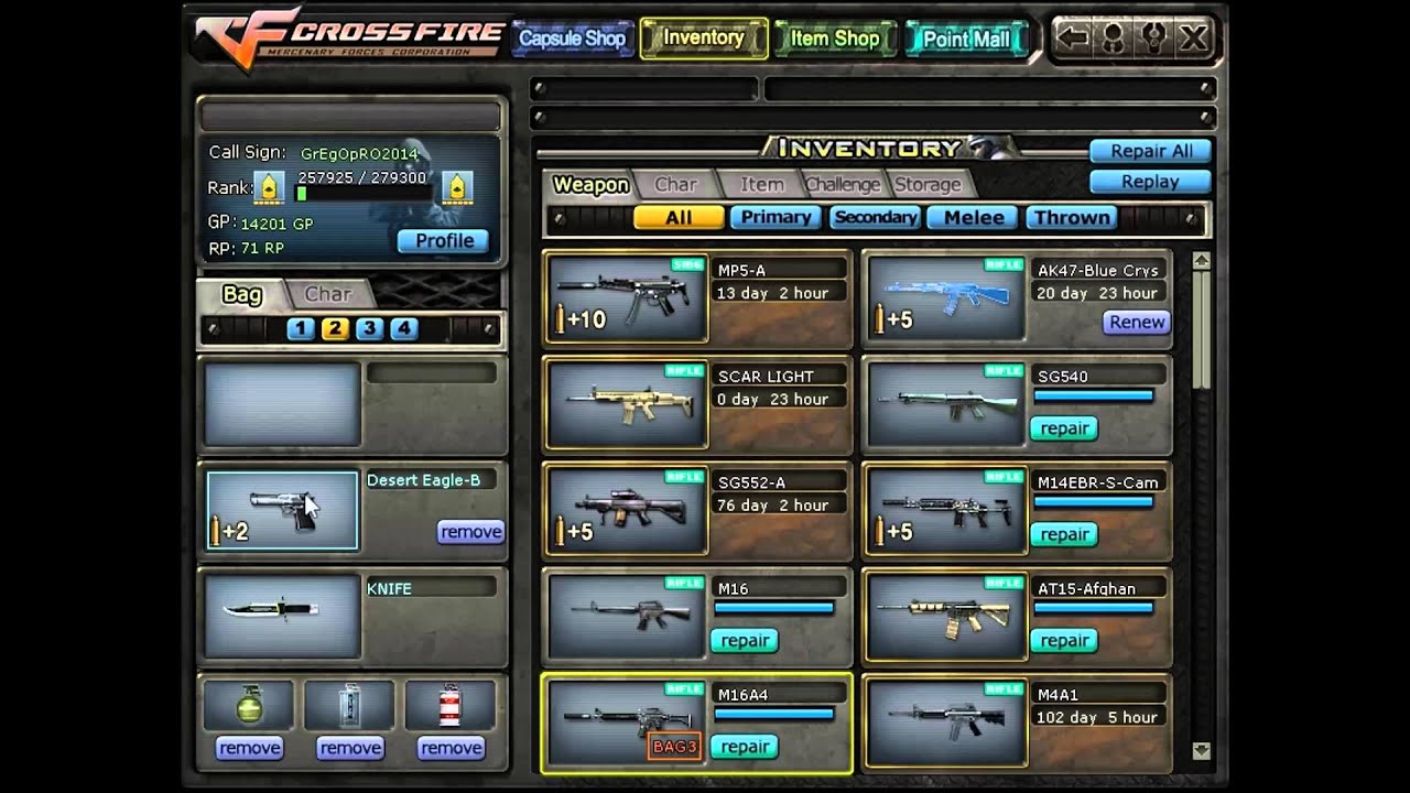 Crossfire Winning M4A1 S Red Bandage - YouTube