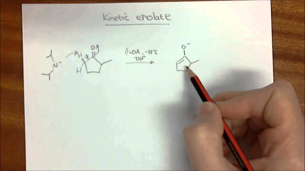 Chemistry 3 Kinetic vs Thermodynamic Enolates - YouTube