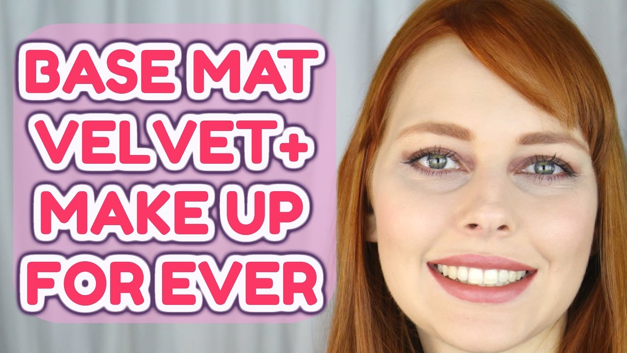 Base Mat Velvet + da Make Up For Ever | Resenha - YouTube