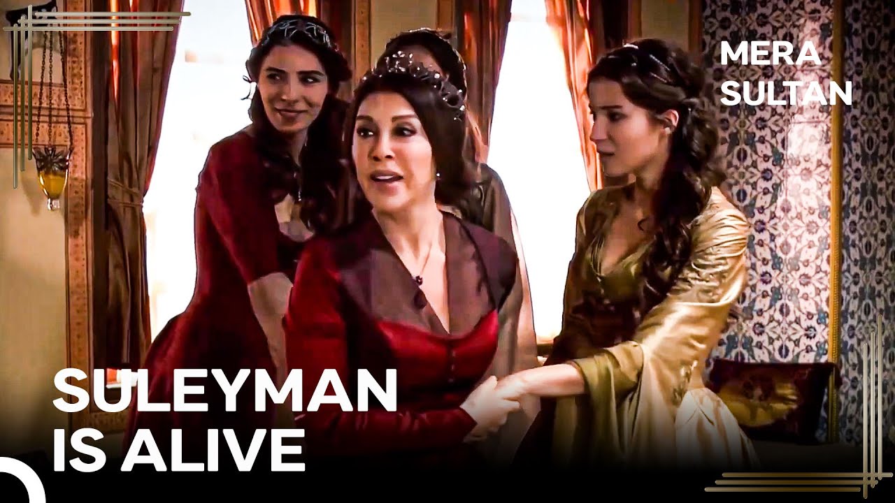 Happy Moments in the Harem With the News | Mera Sultan Episode 9 - YouTube