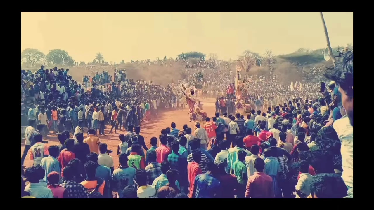 Kvvm double mass bulls jillikattu 2019 prakash - YouTube