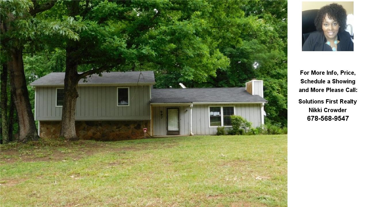 997 Redan Trail, Stone Mountain, GA Presented by Solutions First Realty ...