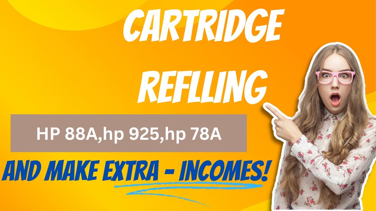 TONER REFILLING HP 88A , how to refilling HP78A, how to refilling canon ...