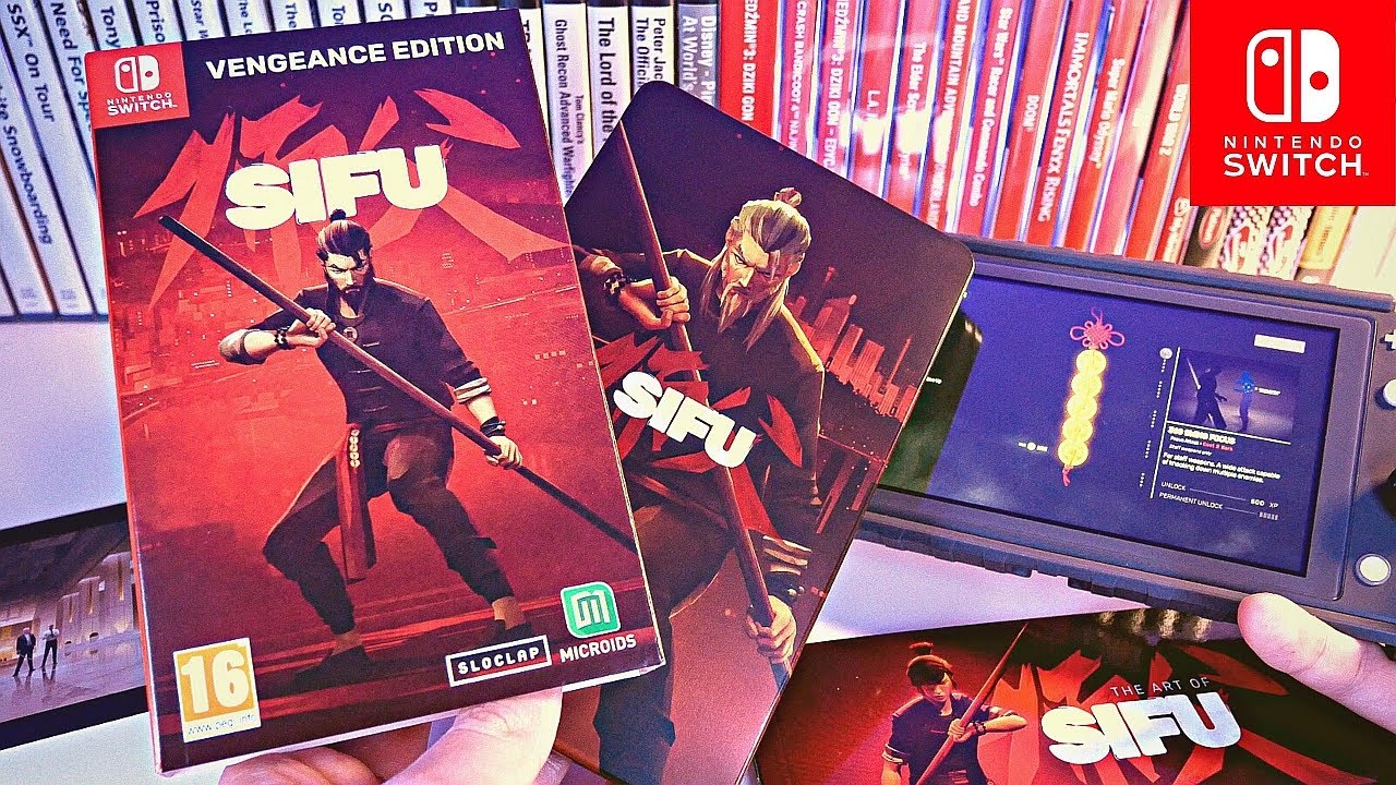 SIFU Vengeance Edition (LIMITED!) Nintendo Switch UNBOXING & GAMEPLAY ...