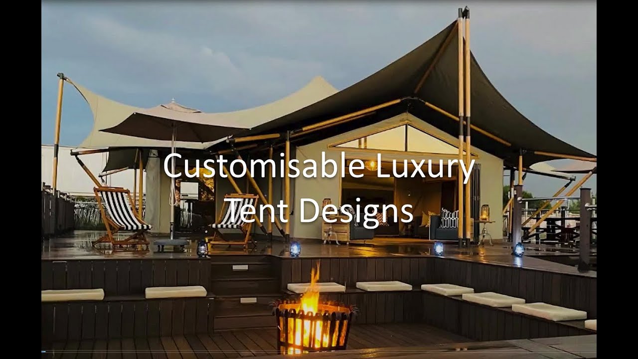 Bushtec Safari Customizable Luxury Tent Design Options - YouTube