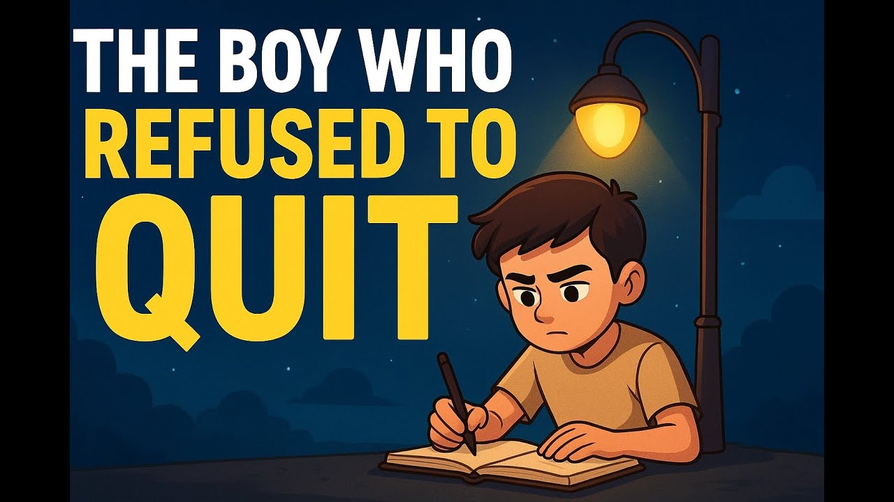 The Boy Who Refused to Quit | Motivational Story | Never Give Up - YouTube