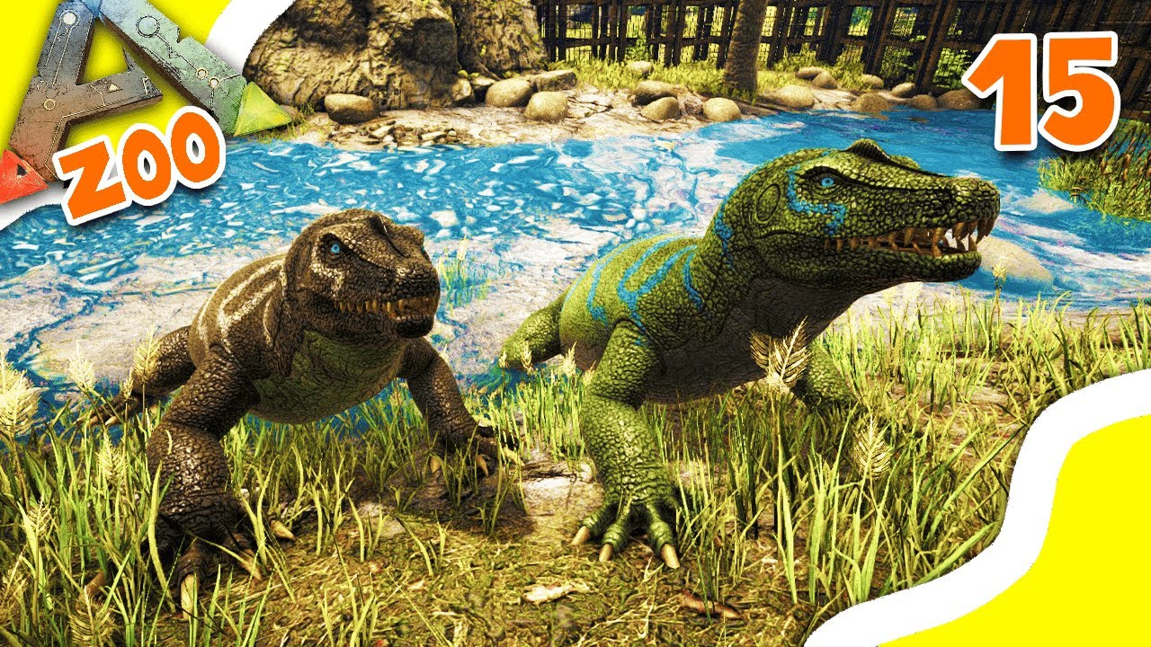 ARK ZOO: JE CAPTURE UN COUPLE DE MEGALANIA! #15🦒ARK SURVIVAL EVOLVED FR ...