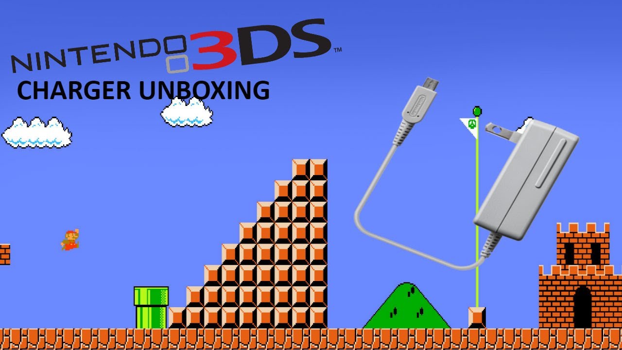 New Nintendo 3DS AC Adapter Unboxing - YouTube