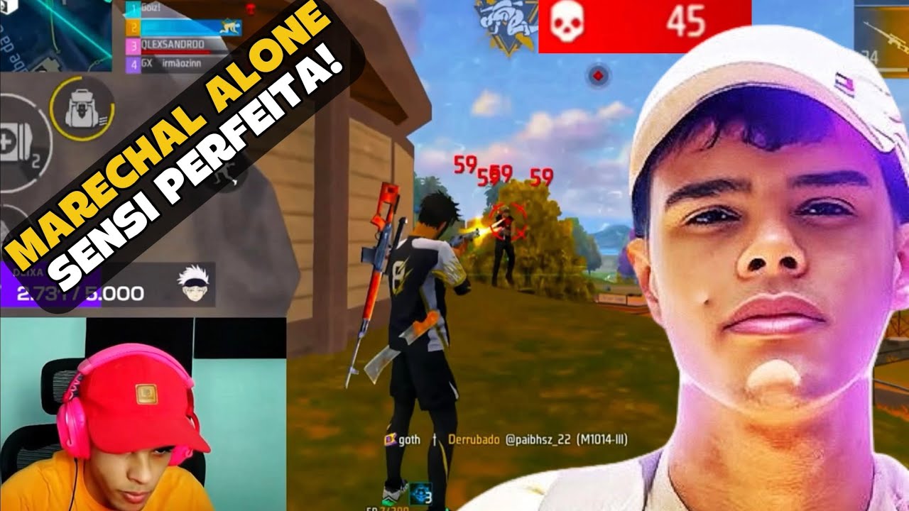 QUANDO MARECHAL DECIDE JOGAR SERIO NA RANK! FREE FIRE - MARECHAL ...