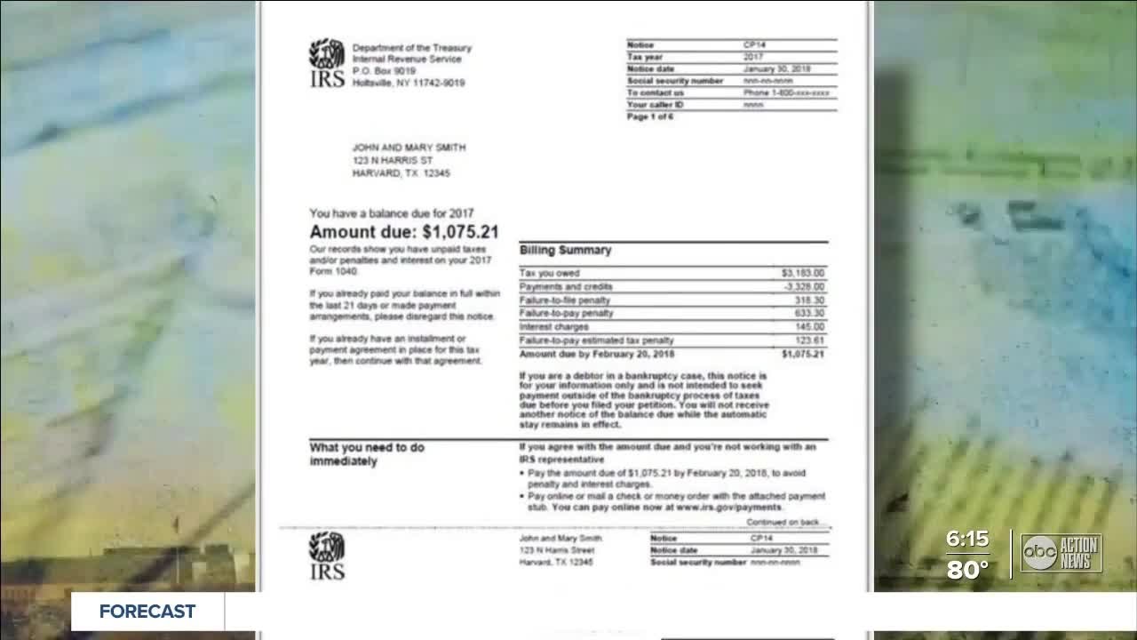 Millions to receive notices from IRS of unpaid taxes - YouTube