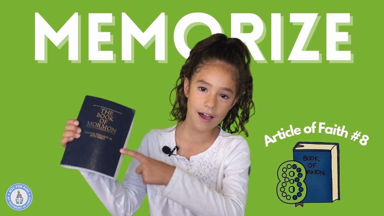Article of Faith #8 | Learn to Memorize the Eighth Article of Faith ...