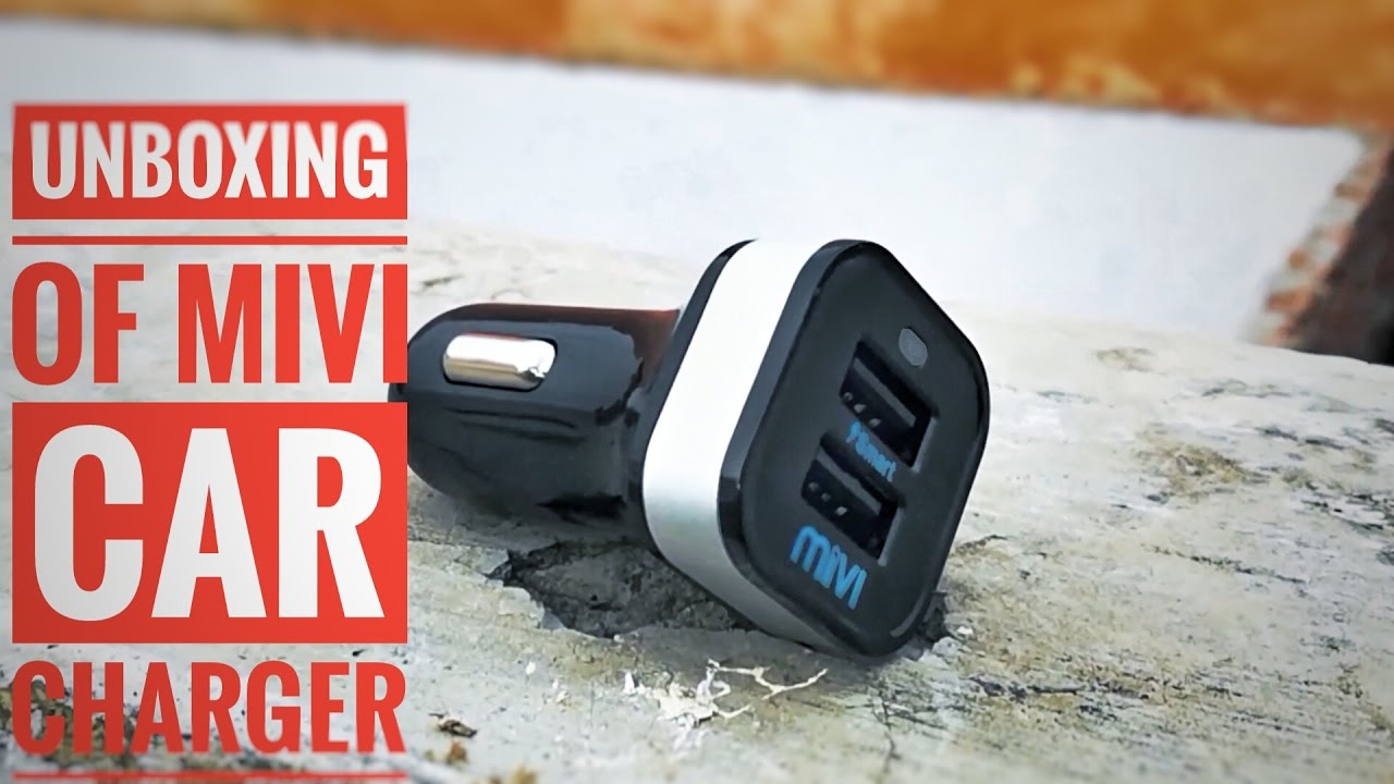 MIVI Smart Car Charger UNBOXING - YouTube