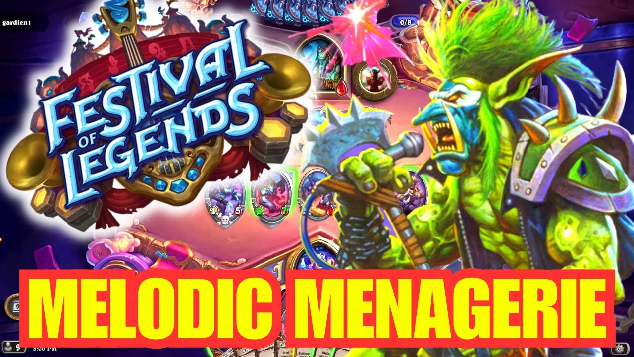 Melodic Menagerie Warrior Recipe | Hearthstone | Festival of Legends ...