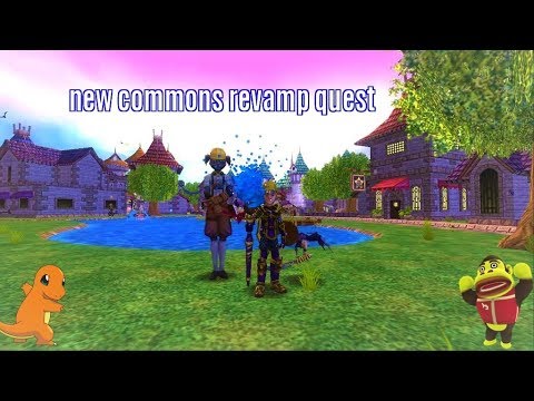 *NEW* Wizard101 Commons Revamp Update Quest - YouTube