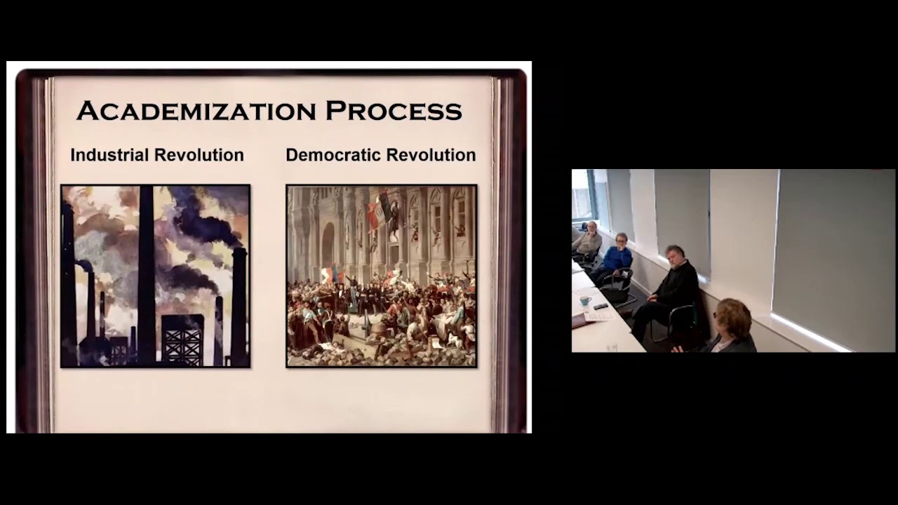 Eric Lybeck: "The University Revolution since 1800" - YouTube