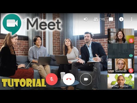 Cara Menggunakan Google Meet Untuk Tatap Muka Rapat Online - YouTube